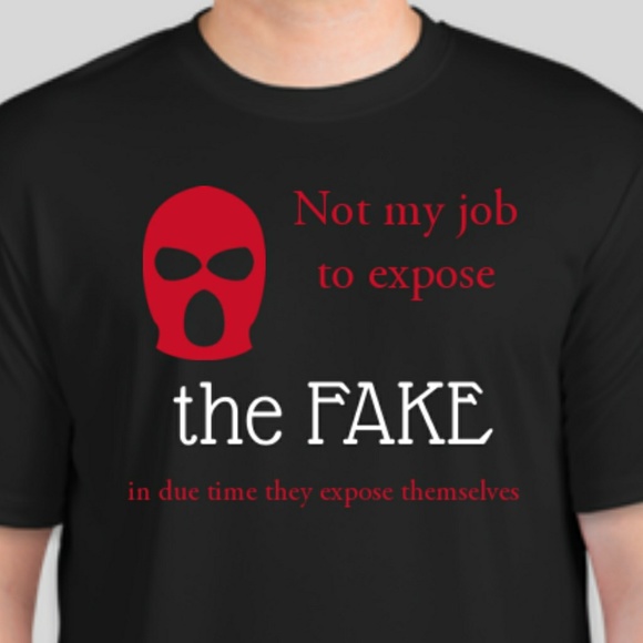 Shirts | Expose The Fake Tshirt | Poshmark